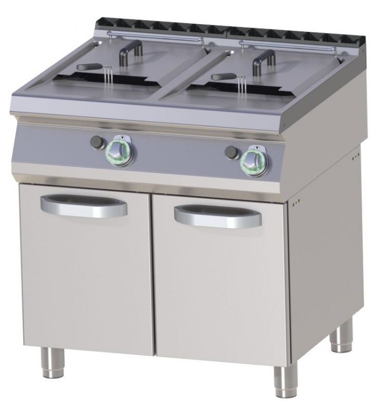 Gas-Friteuse 2x17 l – Shankgastro